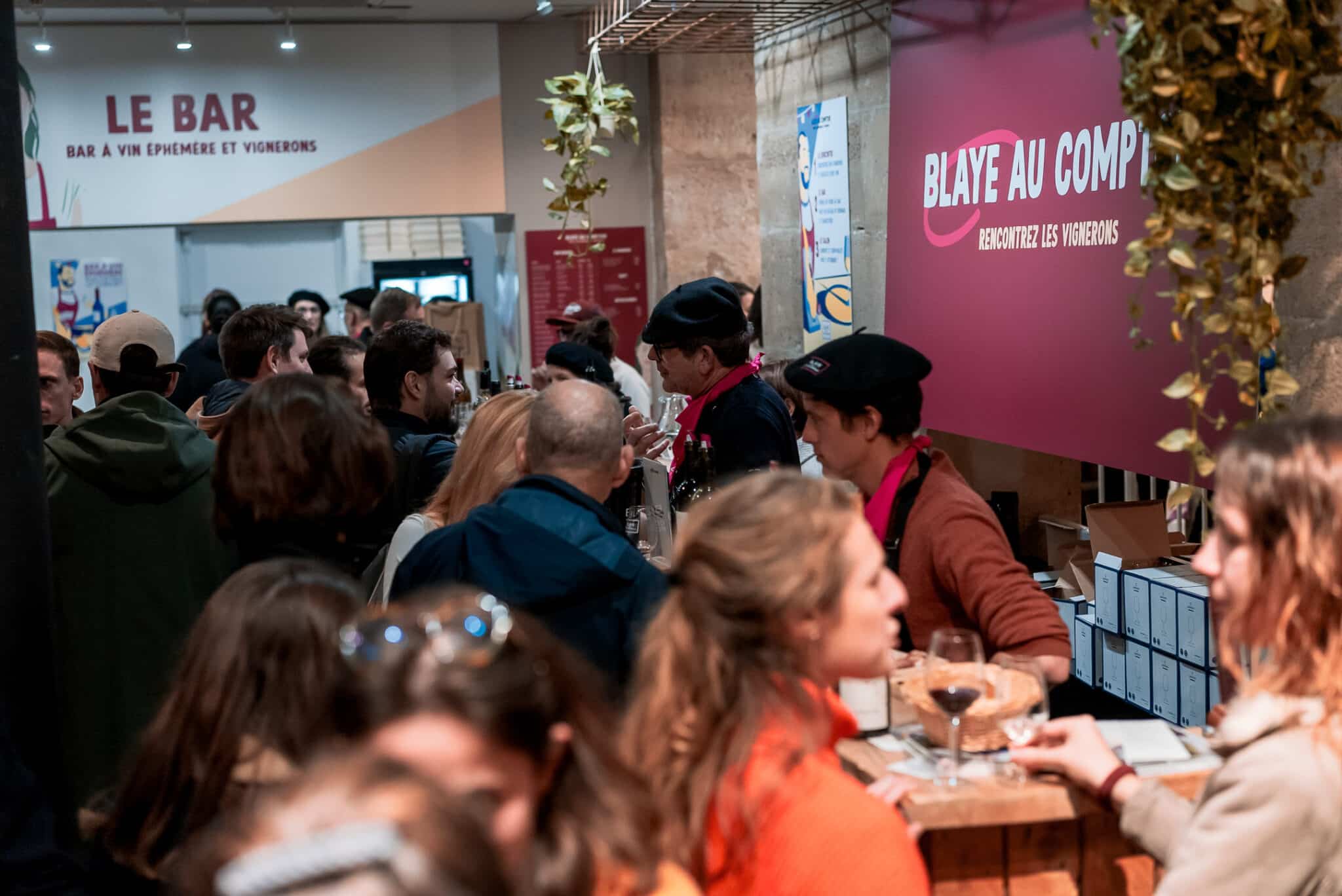 Blaye au Comptoir : bar à vin éphémère à Bordeaux - Blaye Côtes de Bordeaux
